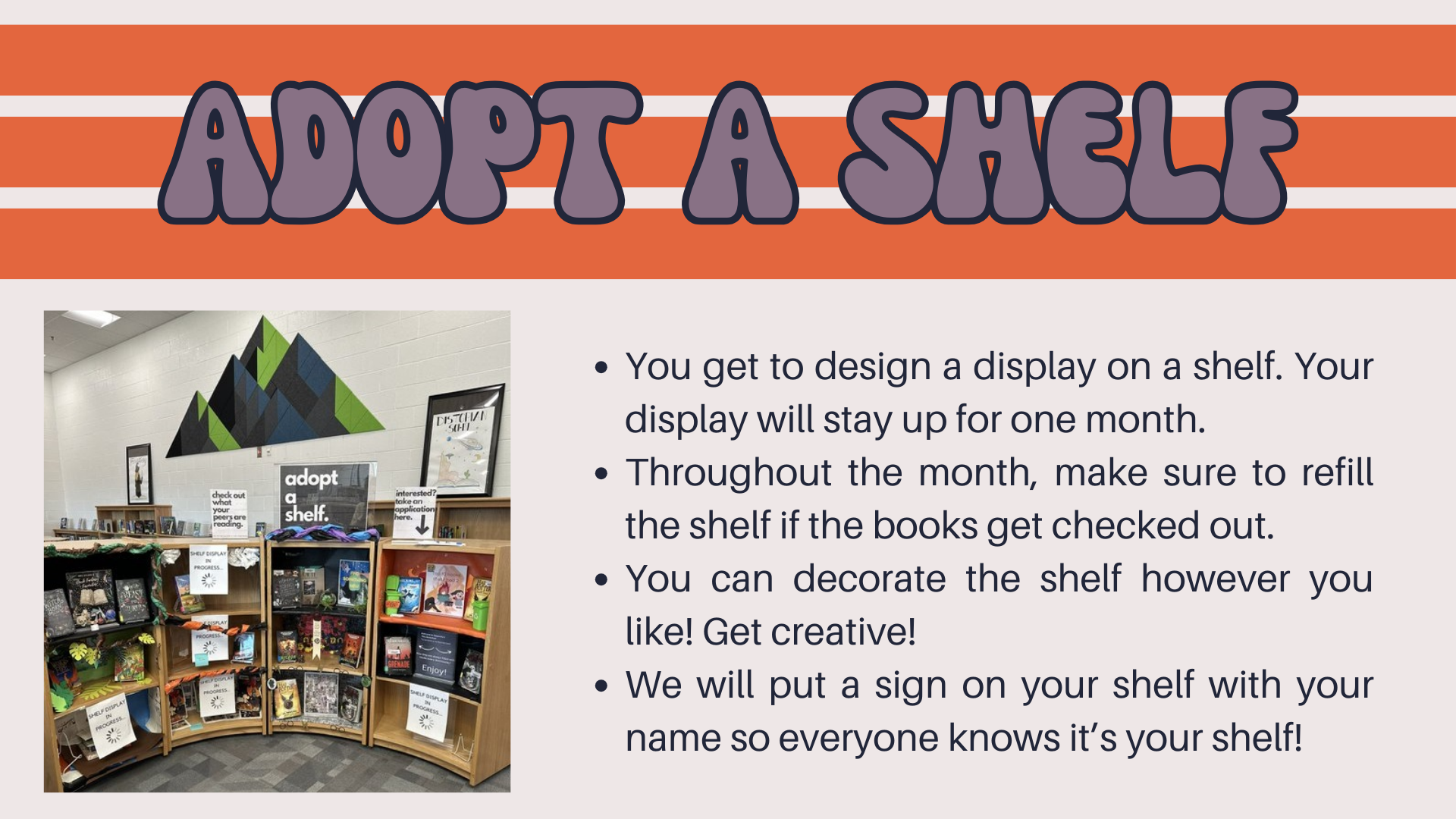 Adopt-a-Shelf – THISDL Library